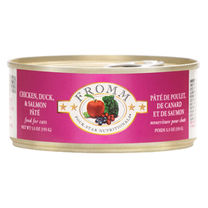 Fromm Family Pet Food - Fromm 4 Star Canned Chicken, Duck & Salmon Pate ...